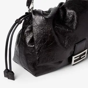 Fendi Baguette® Soft Large Crackled Leather Bag